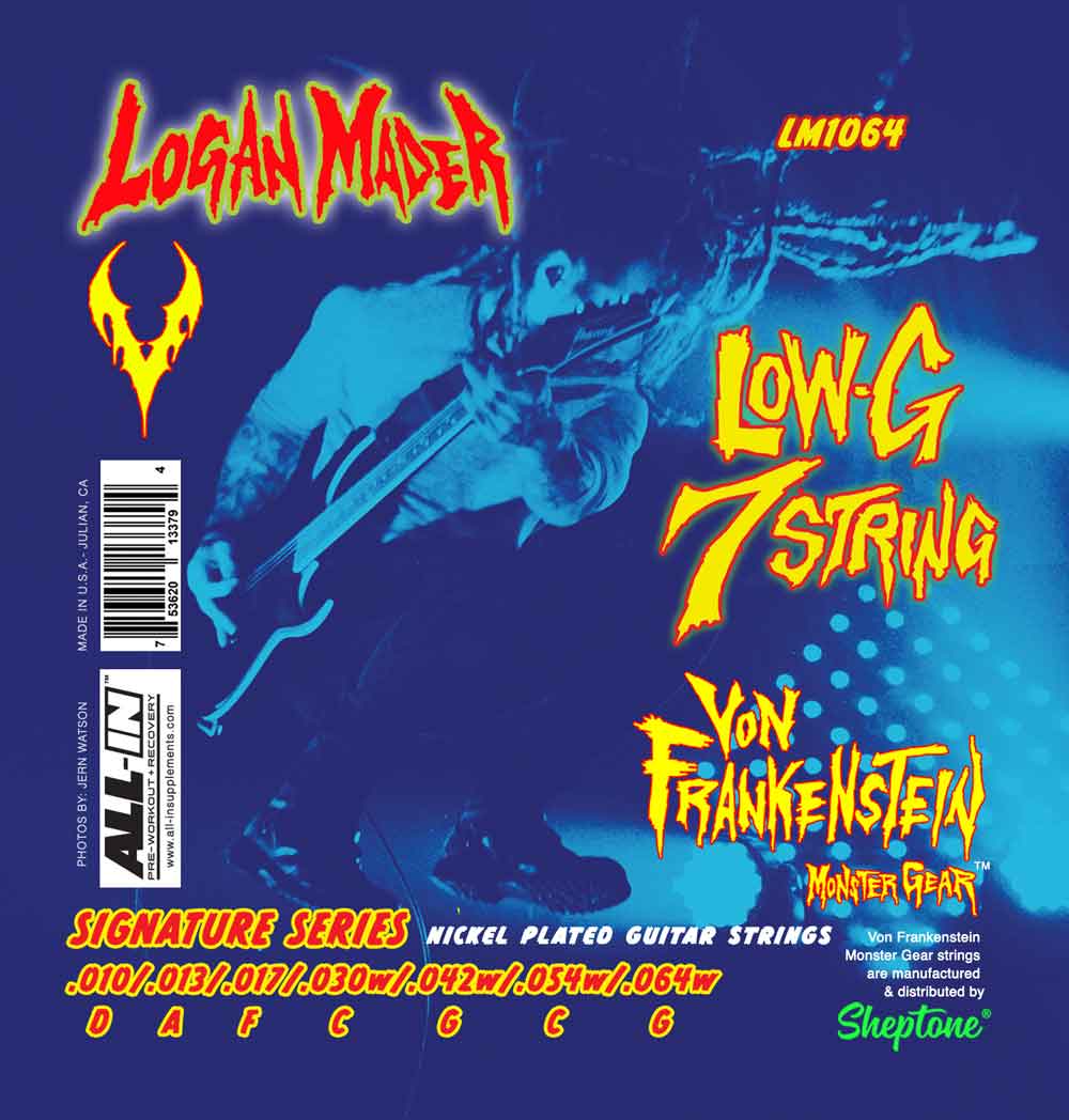 Logan Mader Guitar Strings – Low-G 7 String™ Signature Set – Von ...